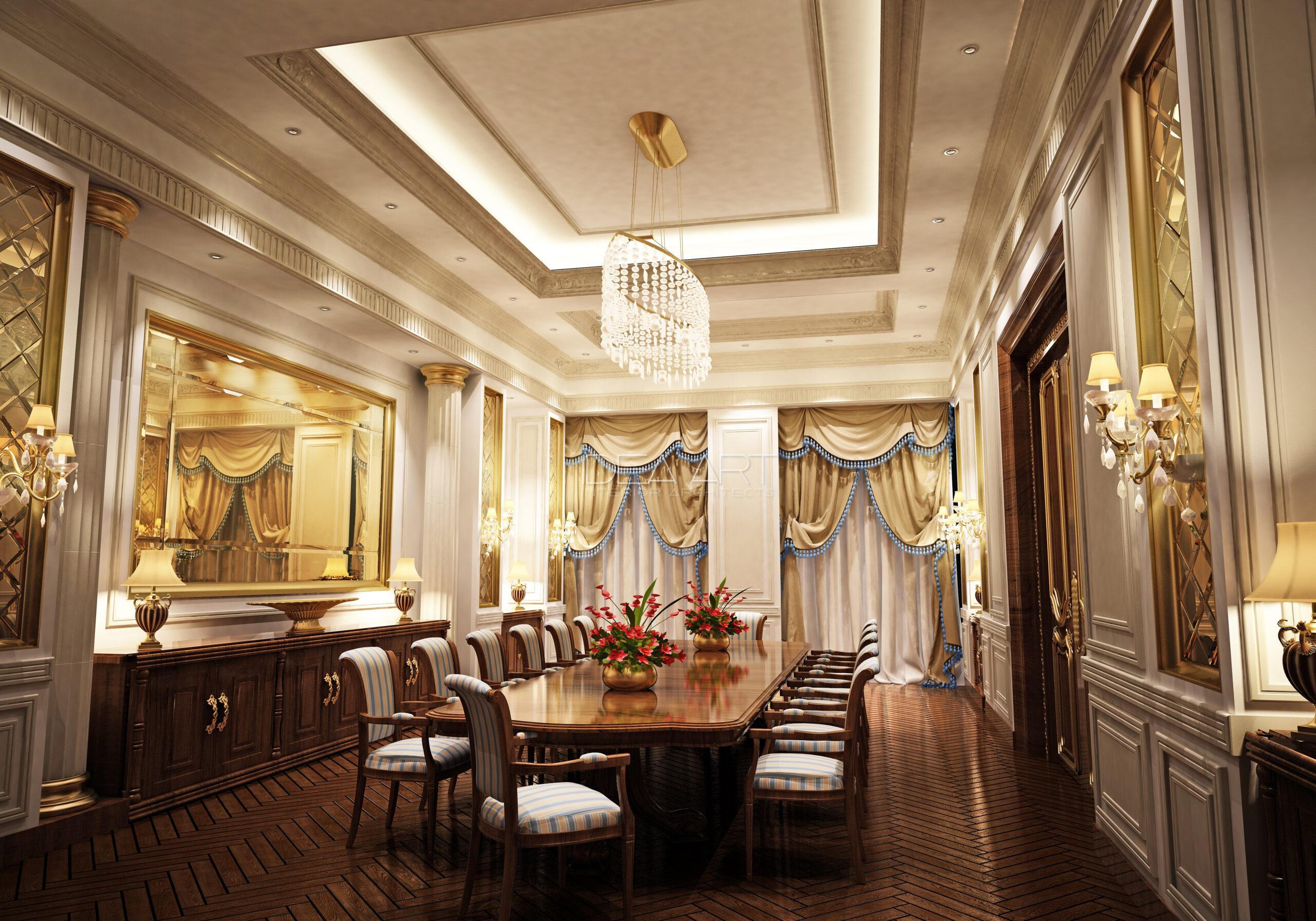 150-2 | Royal Family Private Palace - Idea Art Interior Architects